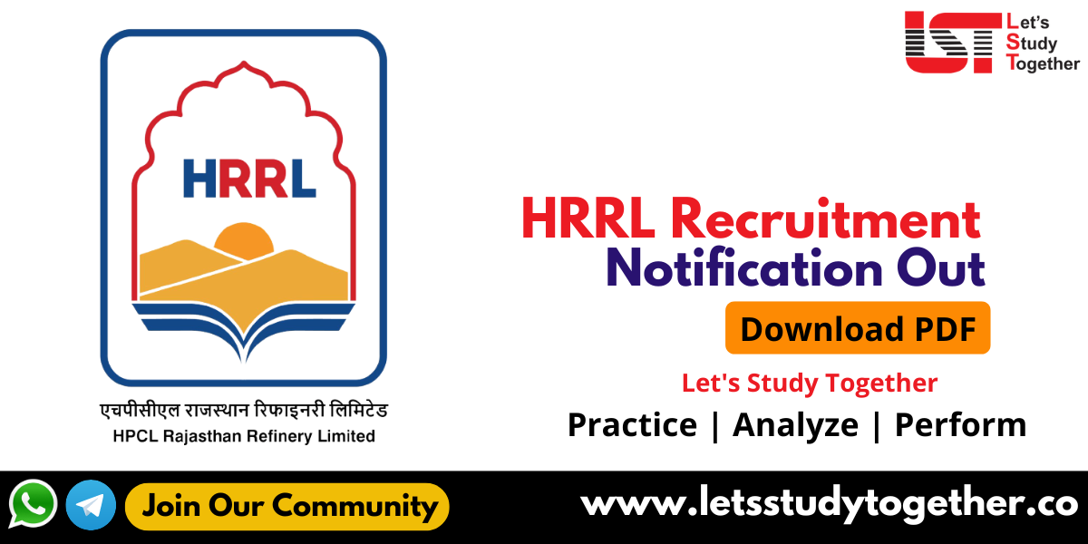 HRRL Recruitment 2024 - HPCL Engineering Professional 126 Vacancies